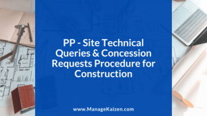 Site Technical Queries & Concession Requests Procedure Template for ...